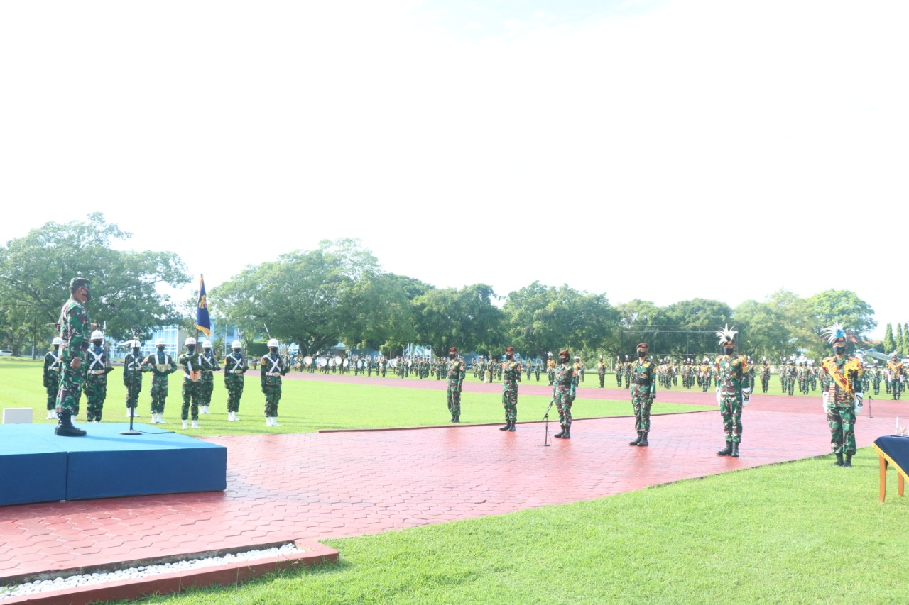 Estafet kepemimpinan Wing Korps Taruna AAU 2021 – AKADEMI ANGKATAN UDARA