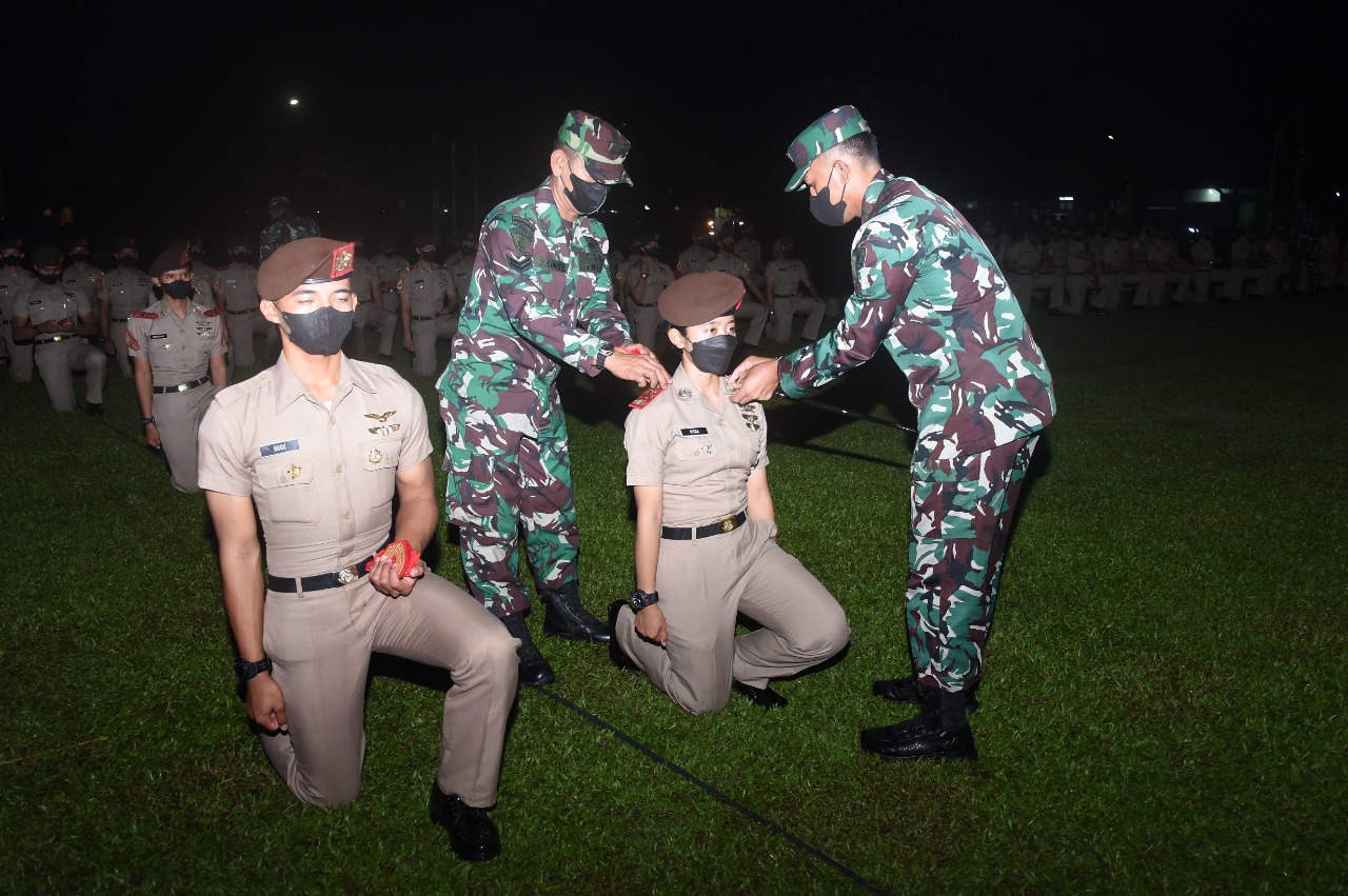 Capaja TNI AU Lepas Atribut Karbol – AKADEMI ANGKATAN UDARA